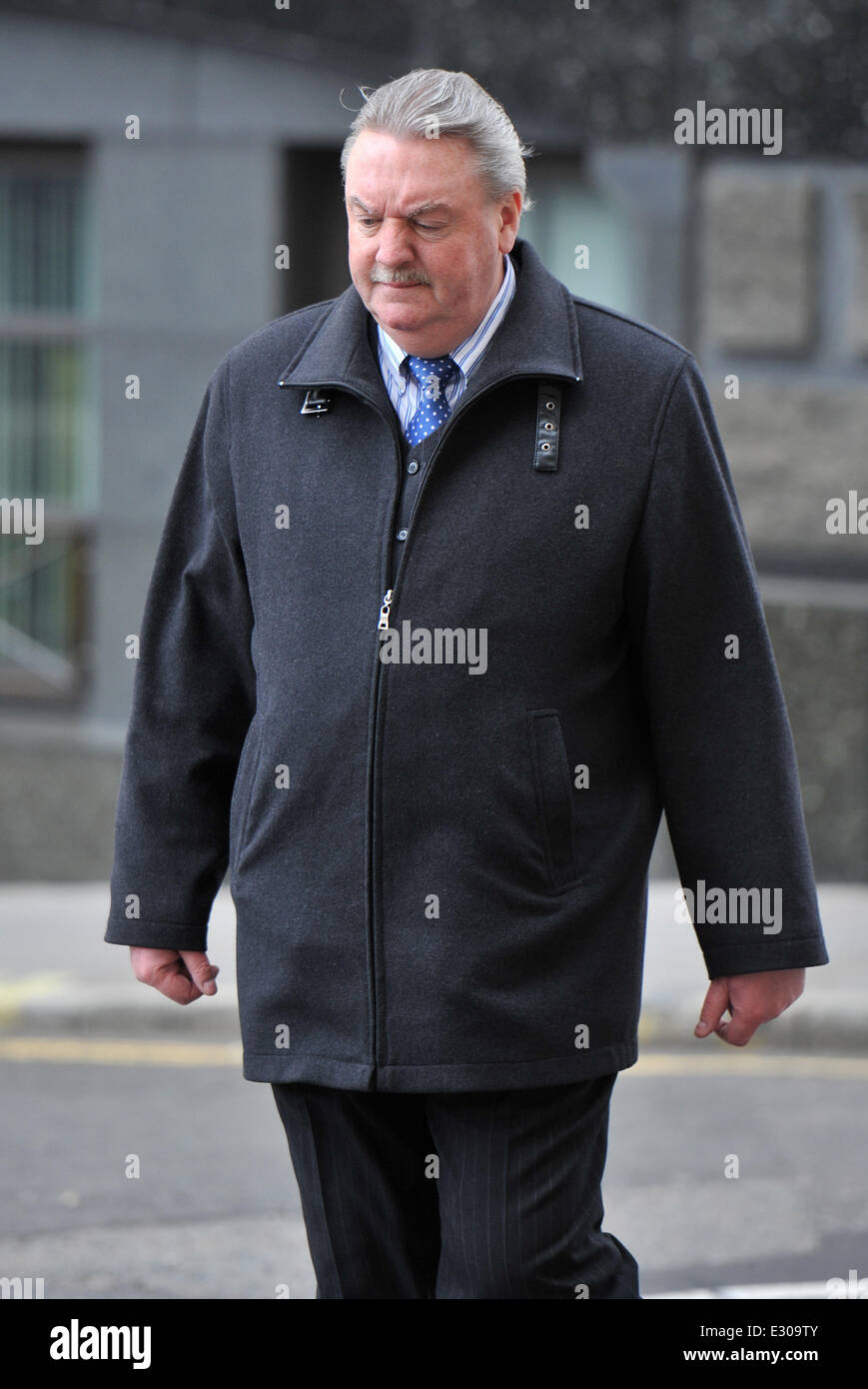 British businessman Jim McCormick arrives at the Old Bailey for ...
