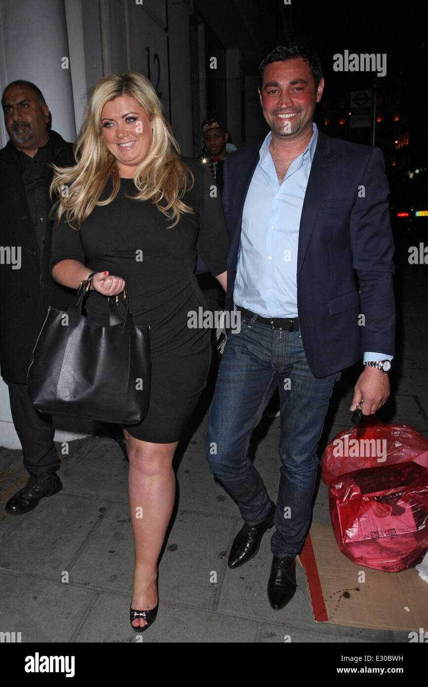 TOWIE's Gemma Collins leaves Nobu Berkeley with her mum and her ...