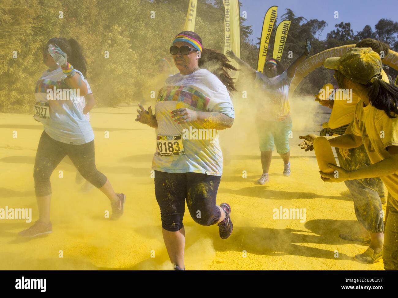 Los Angeles, California, USA. 21st June, 2014. People take part in the ...