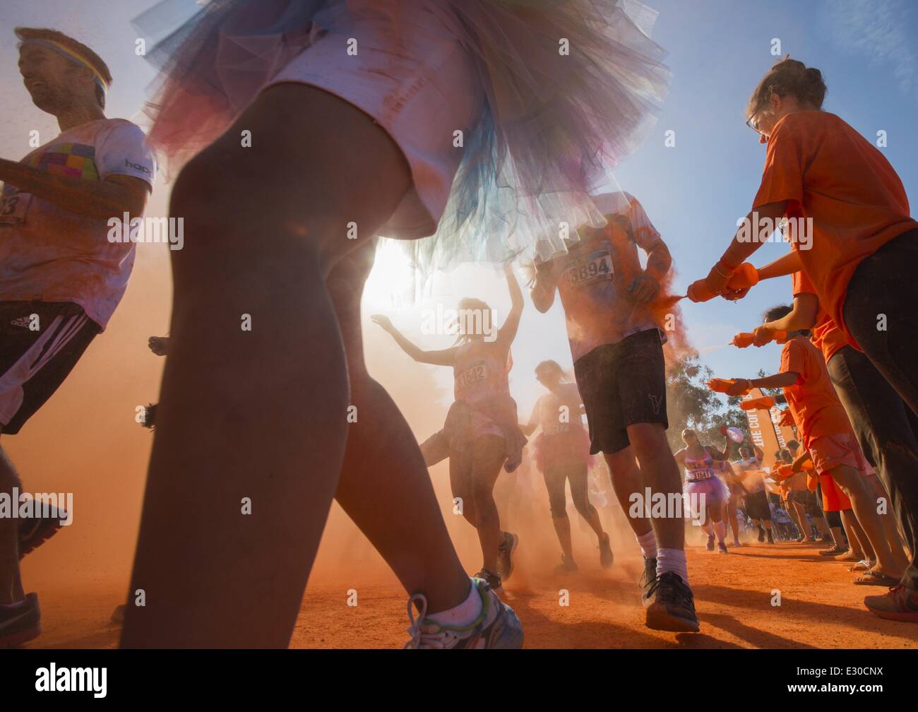 Los Angeles, California, USA. 21st June, 2014. People take part in the ...