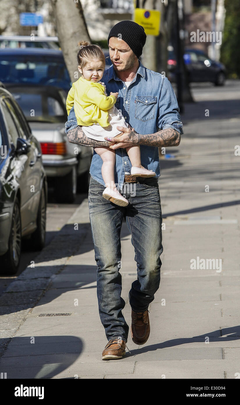 Harper Beckham David Beckham