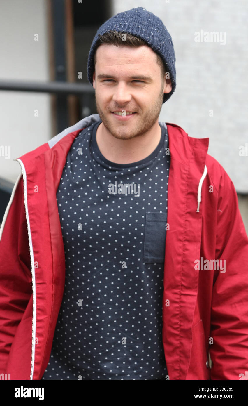 Celebrities seen leaving ITV Studios Featuring: Danny Miller Where ...