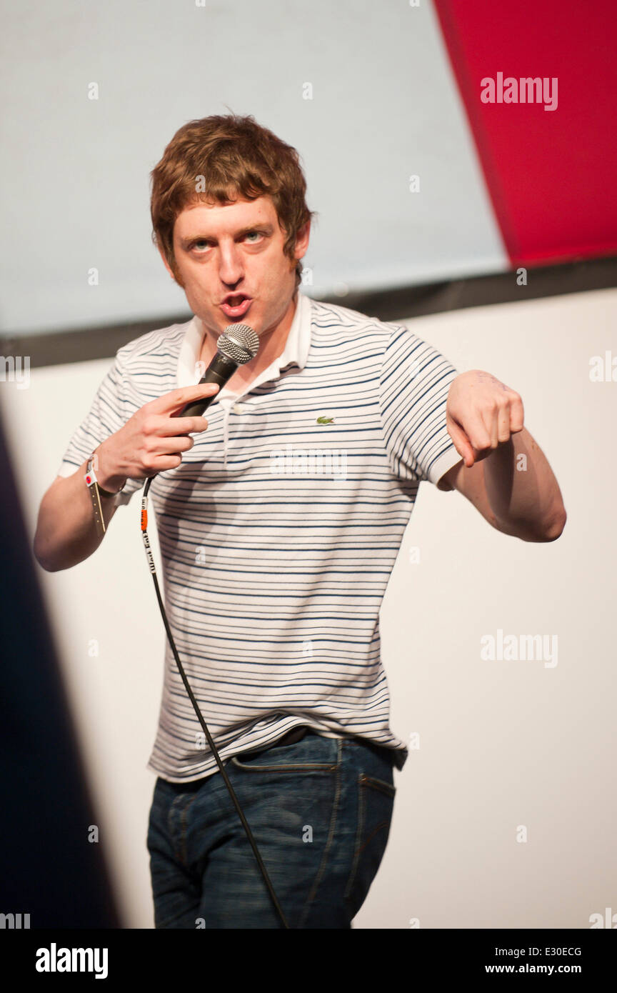 Llandeilo, Carmarthenshire. UK. 21st June,2014.Brilliant welsh comedian ...