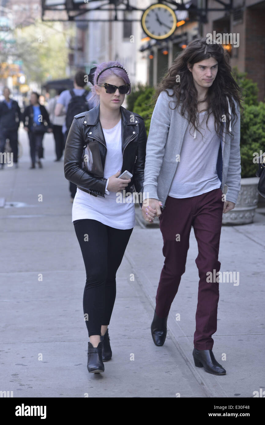 Kelly Osbourne and boyfriend Matthew Mosshart go shopping at Patricia ...