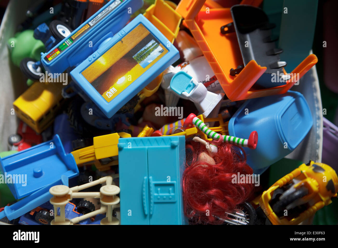 Toddler toy box Stock Photo - Alamy