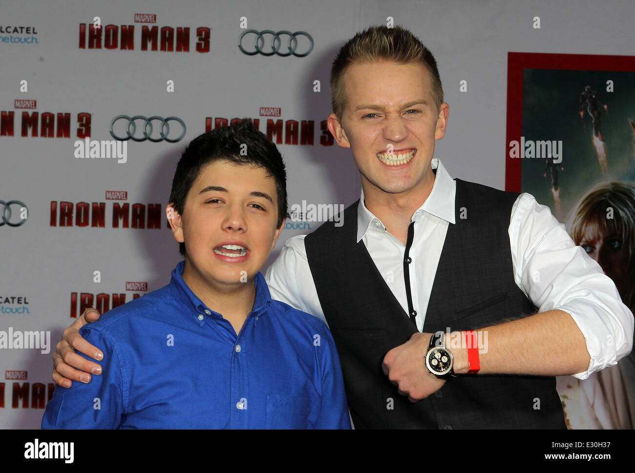 'Iron Man 3' Los Angeles premiere held at the El Capitan Theatre ...