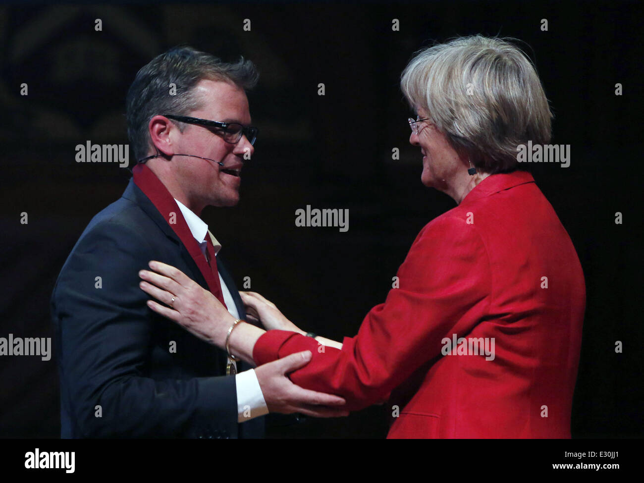 Harvard University honours Matt Damon with the 2013 Arts Medal ...