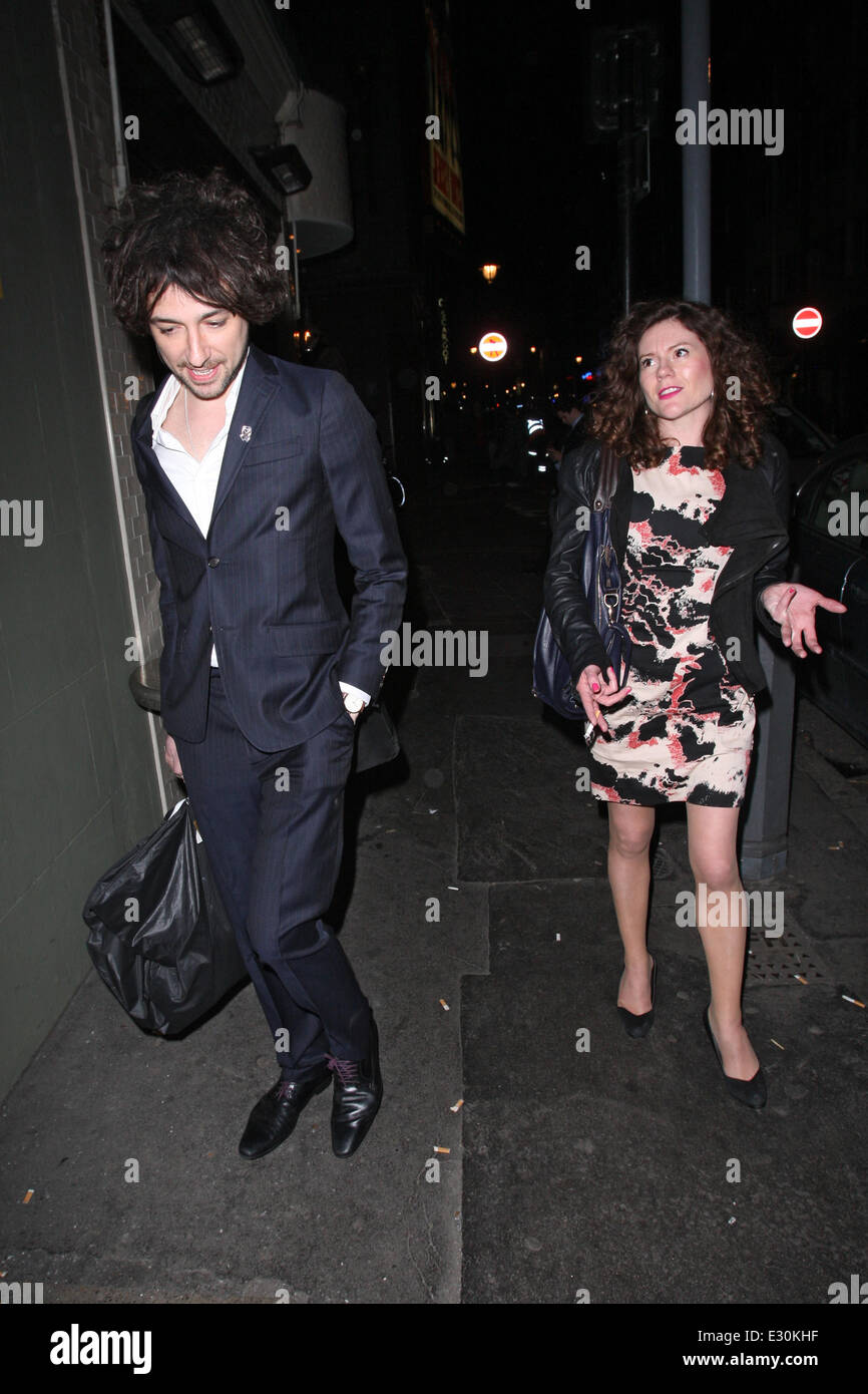 Celebrities at Soho House Featuring: Alex Zane Where: London, United ...