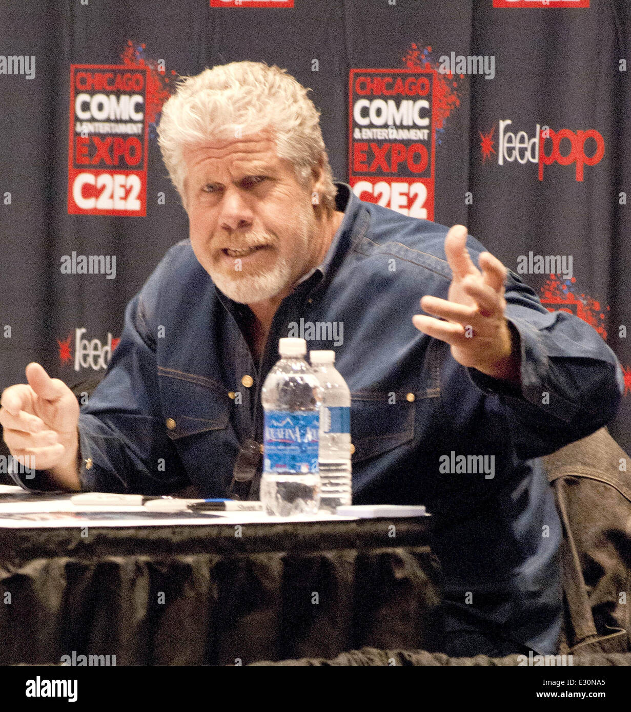 Chicago Comic & Entertainment Expo 2013 (C2E2) Featuring: Ron Perlman ...