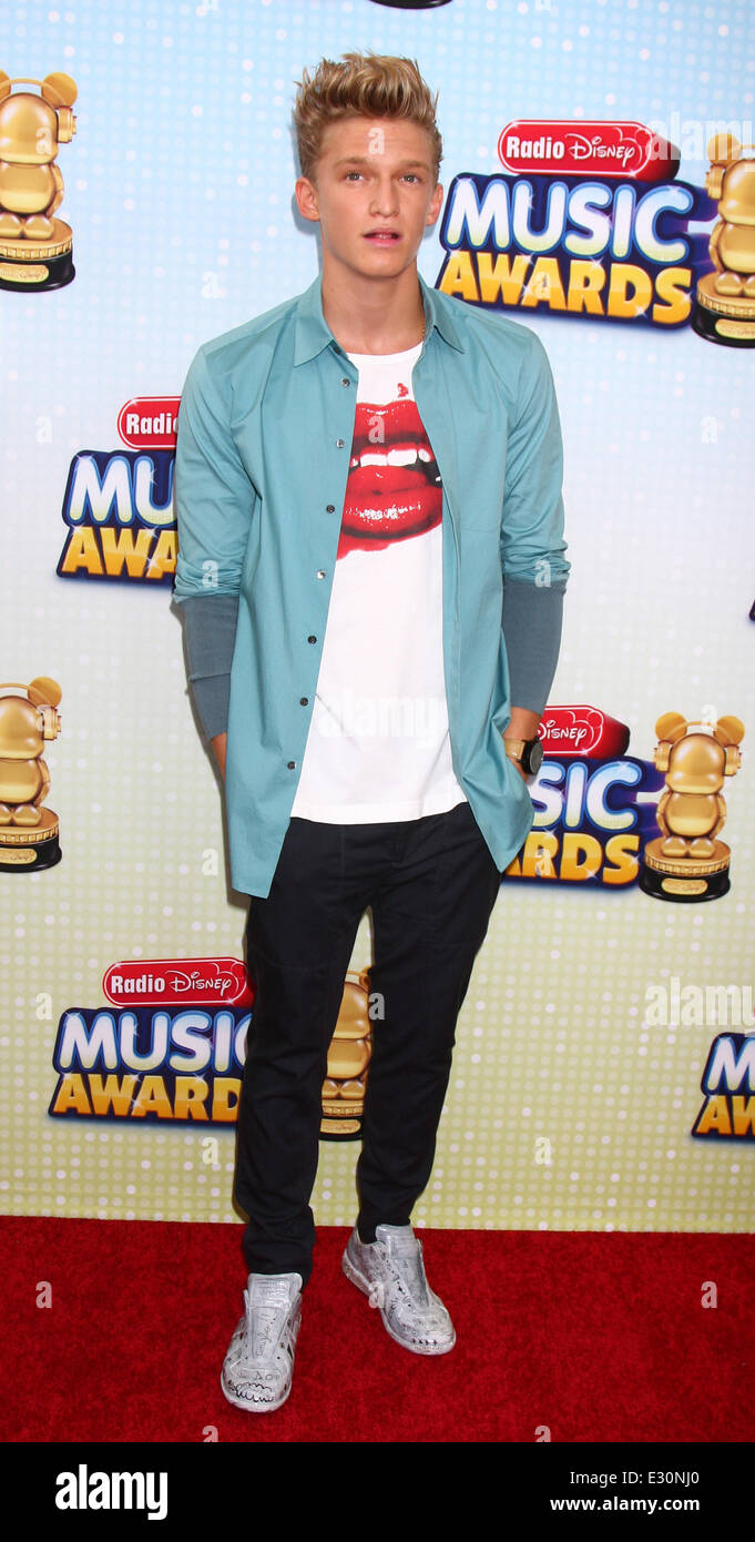 Radio Disney Music Awards 2013 at the Nokia Theater Featuring: Cody ...