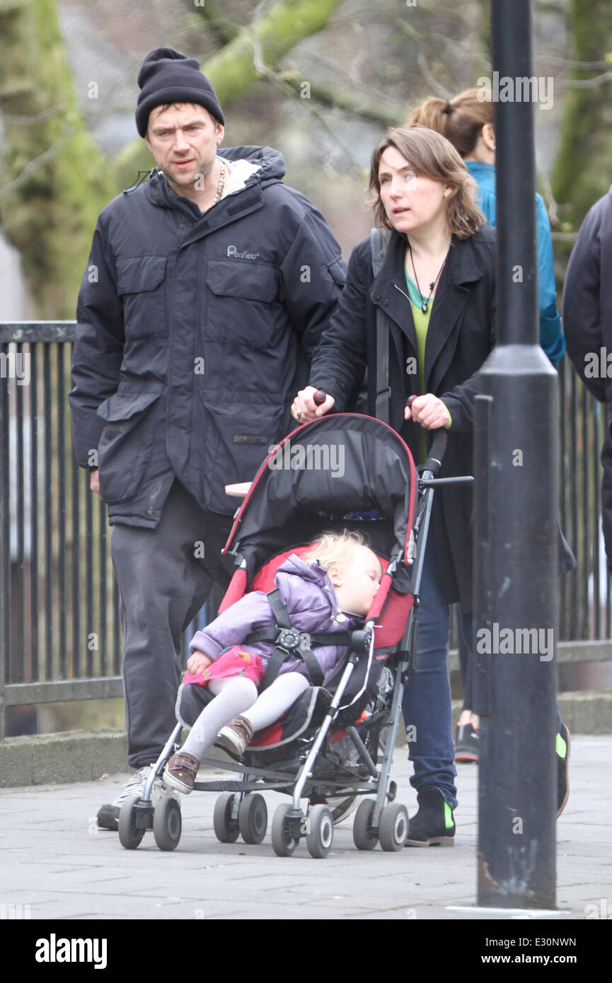 Blur singer damon albarn dressed hi-res stock photography and images ...