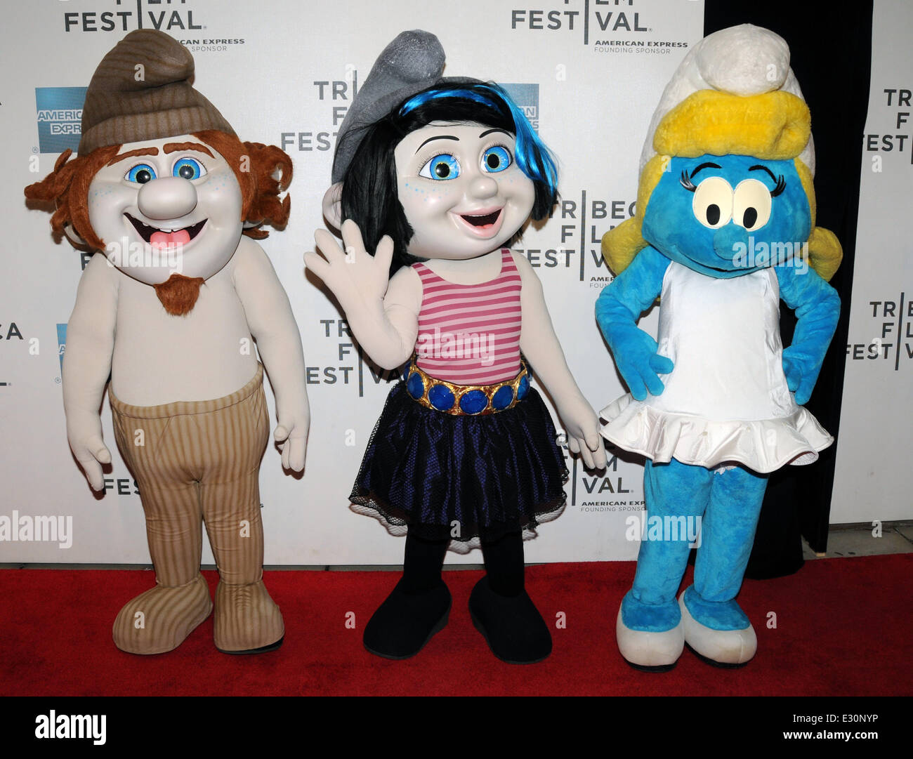 2013 Tribeca Film Festival 'Smurfs Family Festival' World Premiere ...