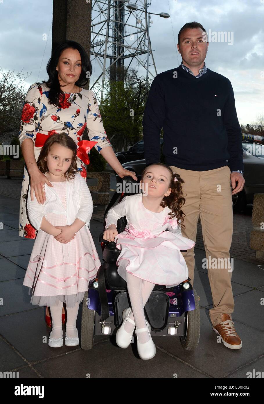 Celebrities outside the RTE Studios for 'The Saturday Night Show ...
