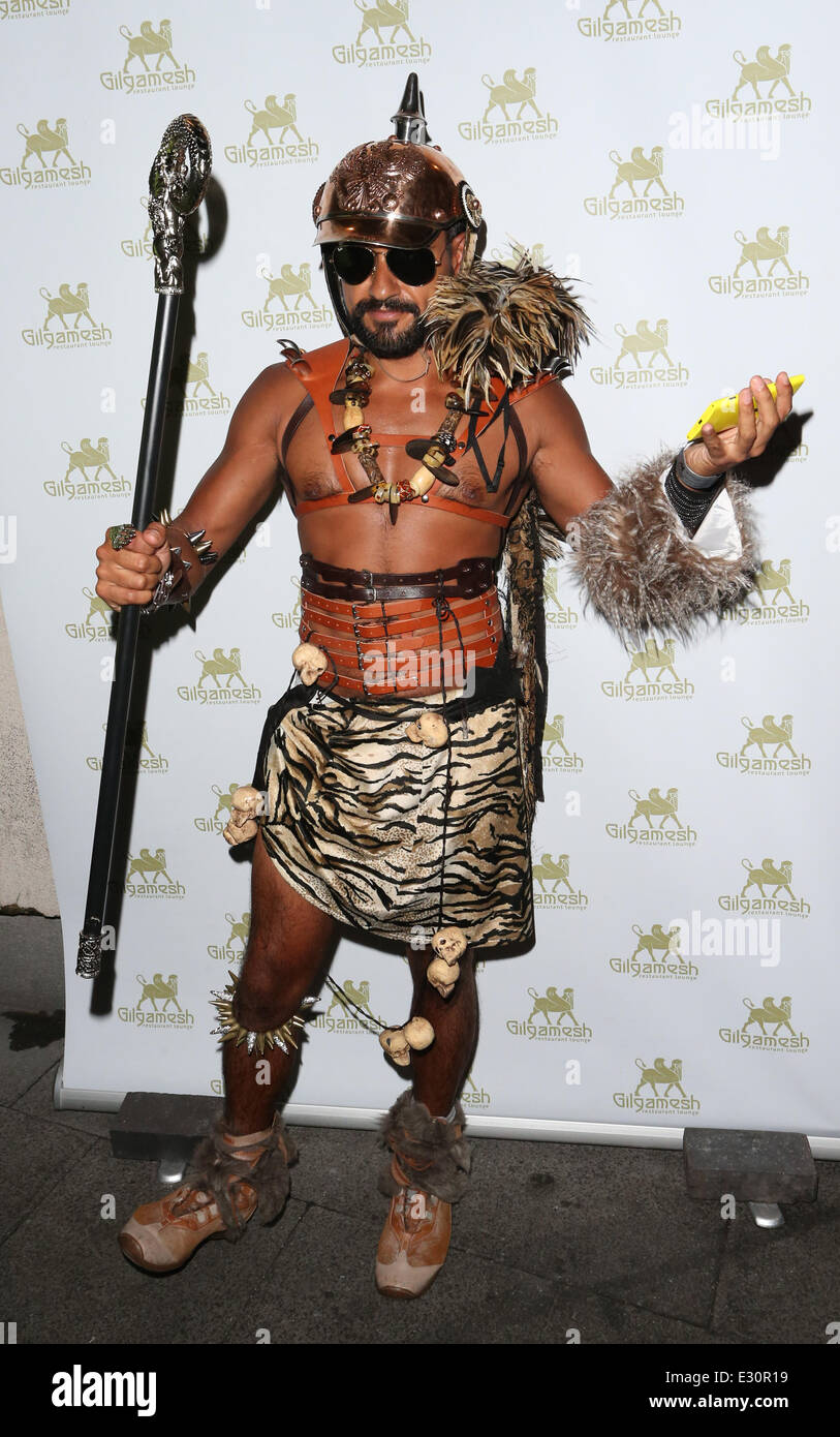 Keith Lemon's 40th birthday party at Gilgamesh - Departures Featuring ...