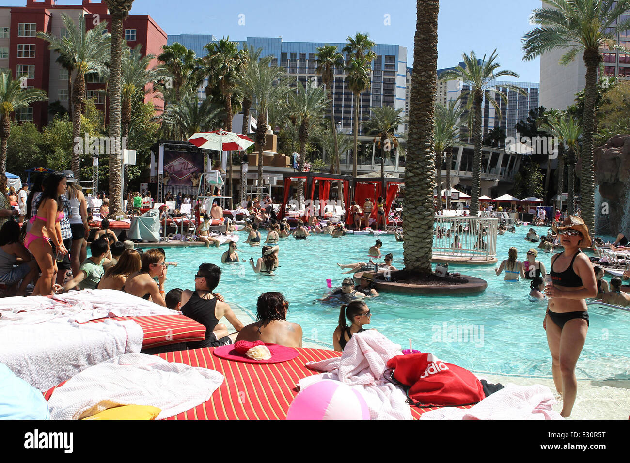 Dinah Shore Las Vegas weekend "INFINITY" Pool Party 2013 Featuring: Atmosphere Where: Las Vegas ...