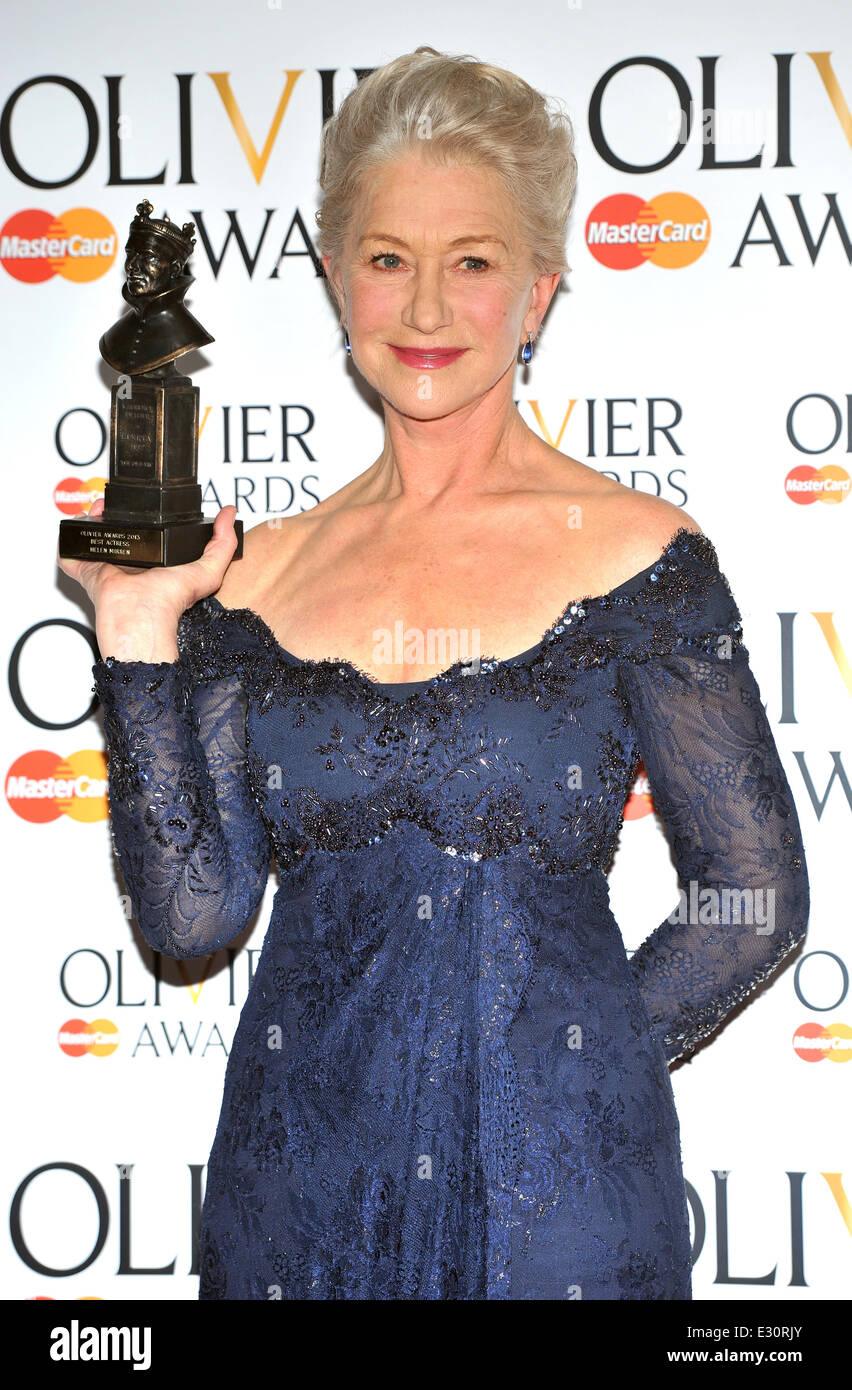 The Olivier Awards held at the Royal Opera House - Pressroom Featuring ...