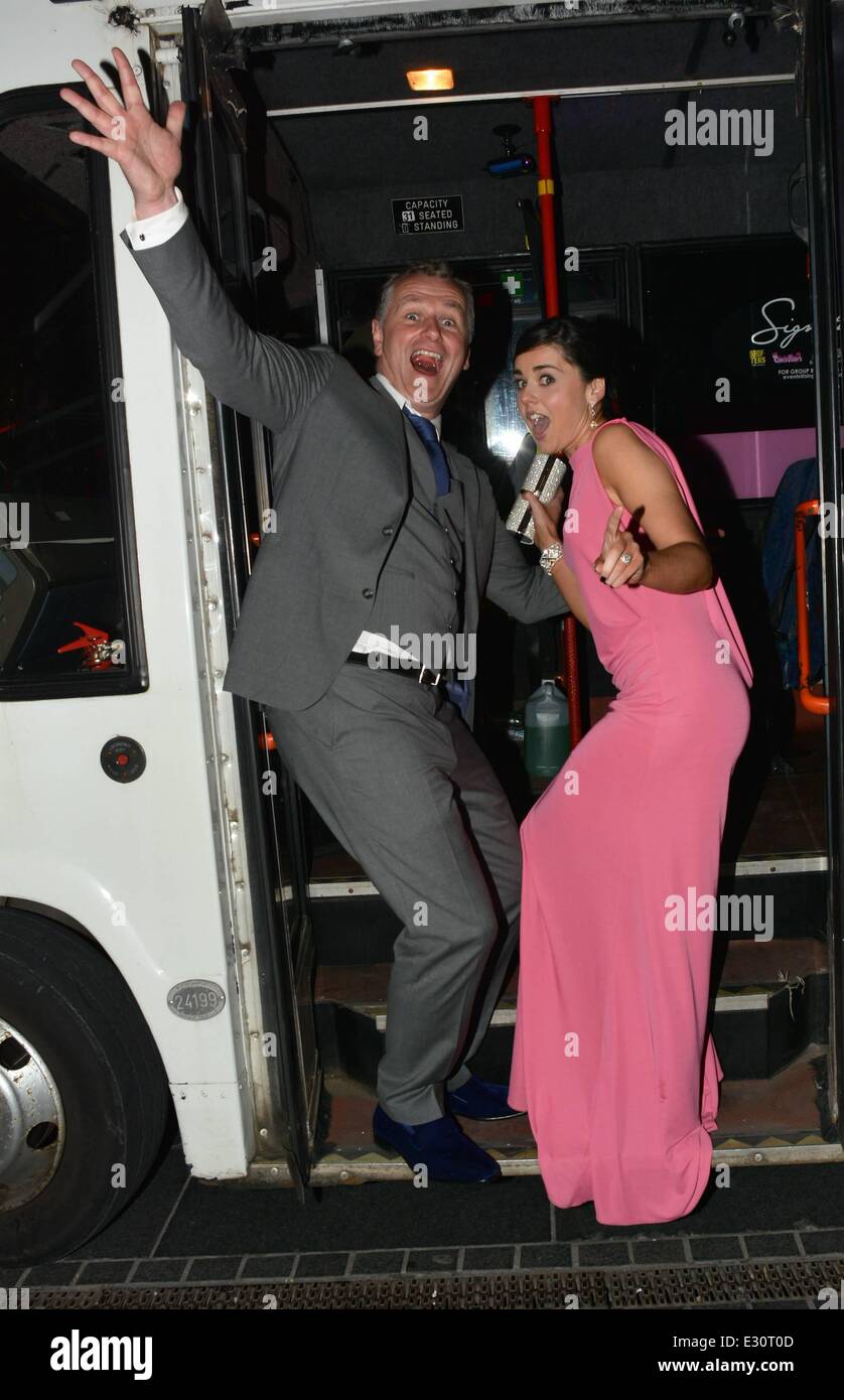 Guests seen leaving the Peter Mark VIP Style Awards 2013 at The Marker ...