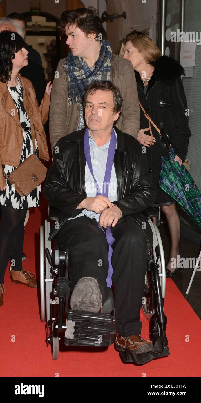 Guests attend the Irish premiere of Neil Jordan's 'Byzantium' at The ...