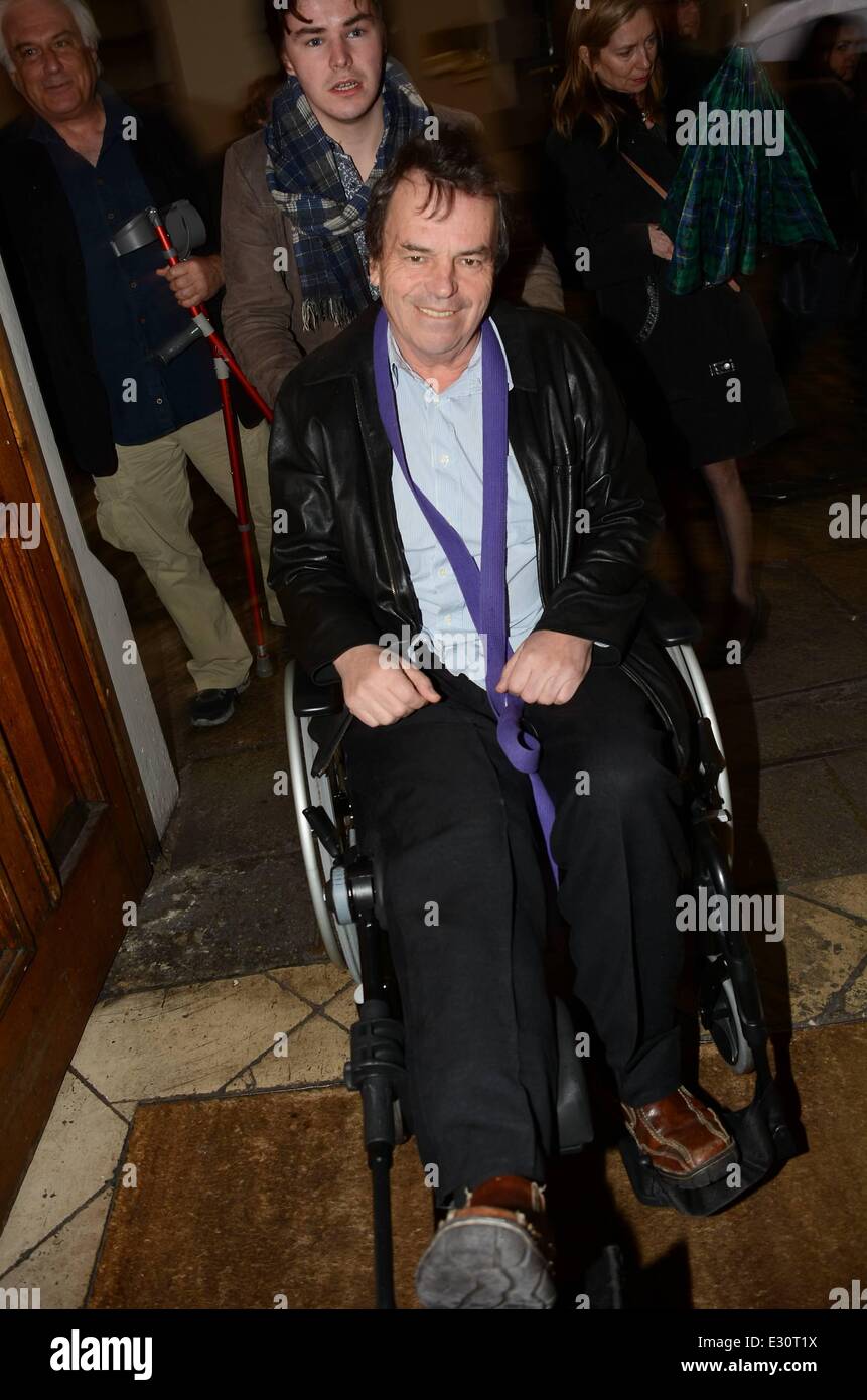 Guests attend the Irish premiere of Neil Jordan's 'Byzantium' at The ...