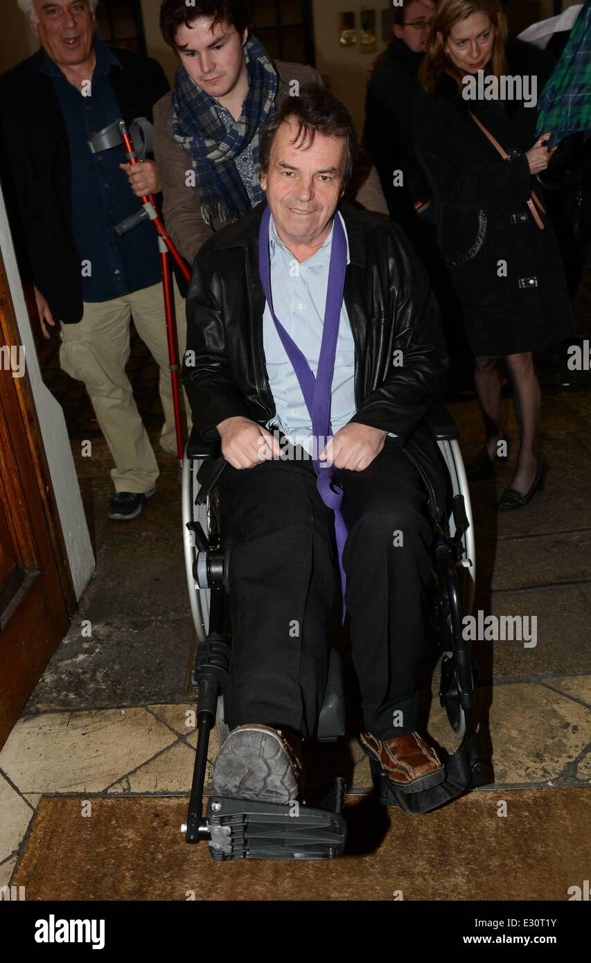 Guests attend the Irish premiere of Neil Jordan's 'Byzantium' at The ...