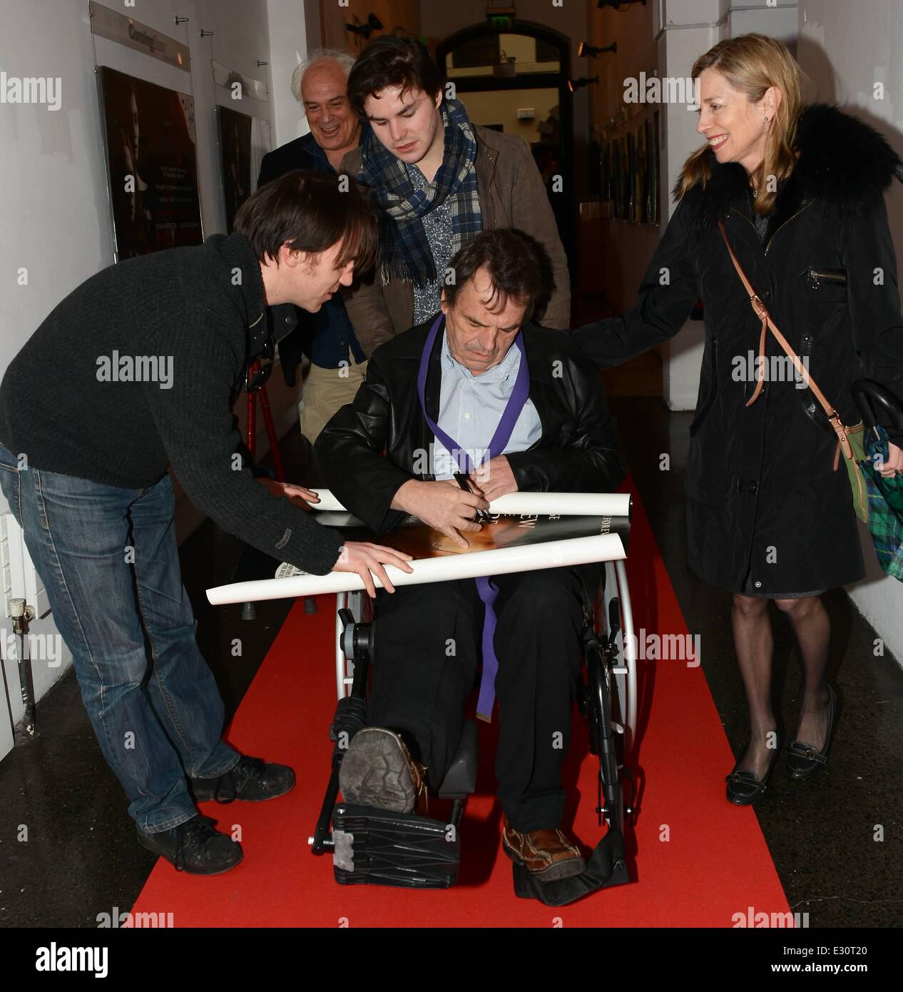 Neil Jordan Wife Brenda Rawn Stock Photos & Neil Jordan Wife Brenda ...