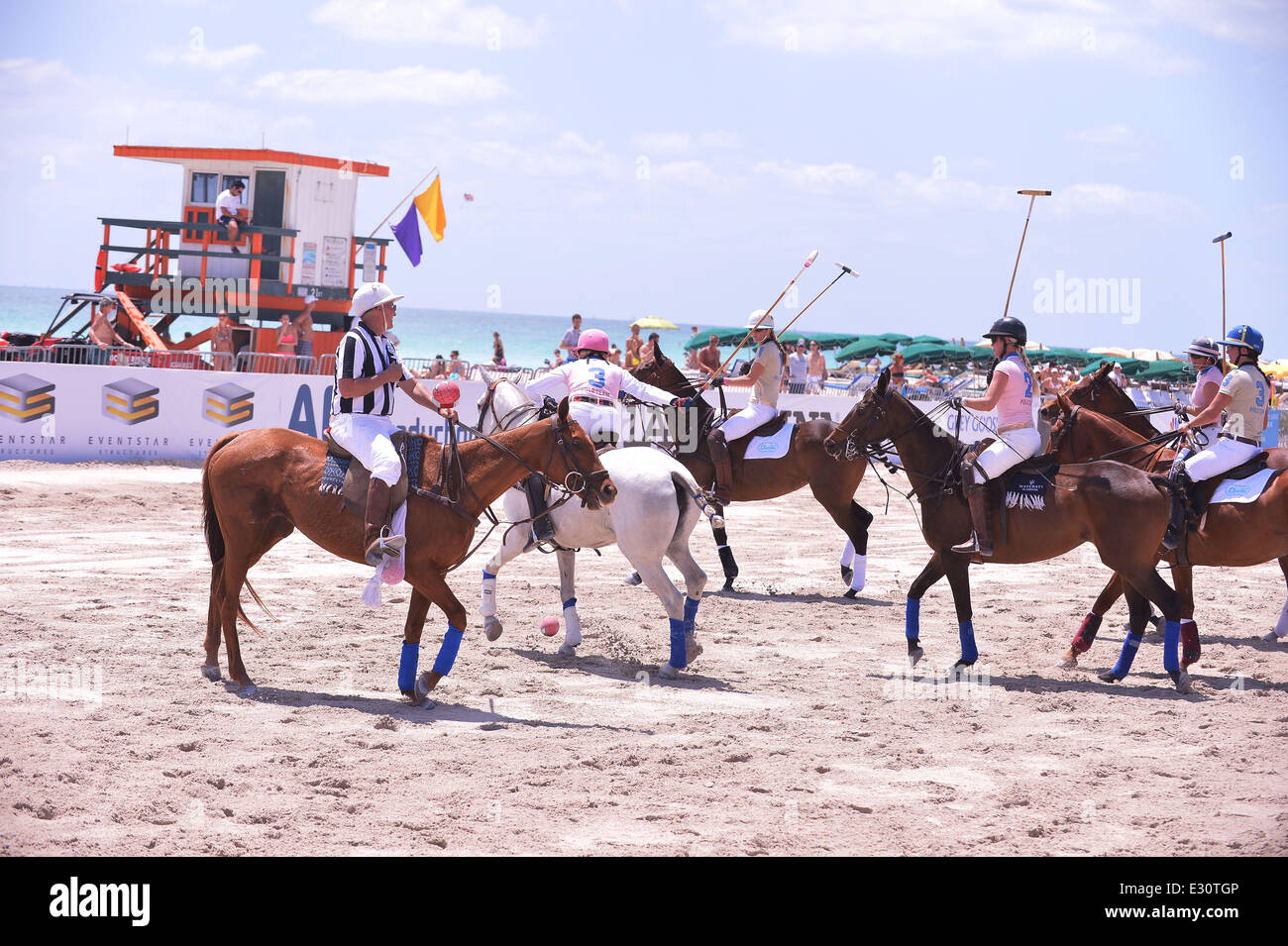 Miami Beach Polo World Cup 2013 held in Miami Beach Featuring: Miami ...