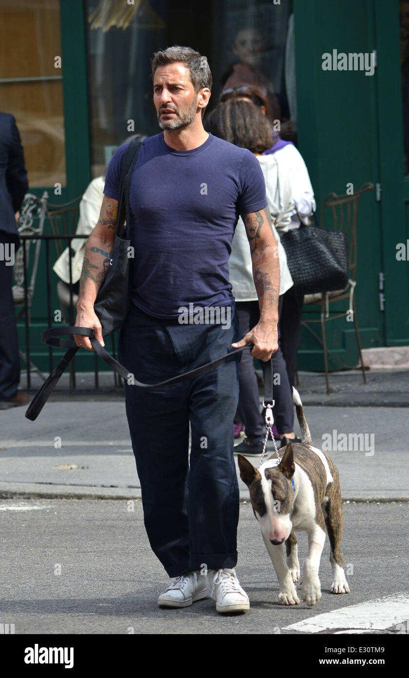Marc Jacobs and ex-boyfriend Lorenzo Martone having brunch with their ...