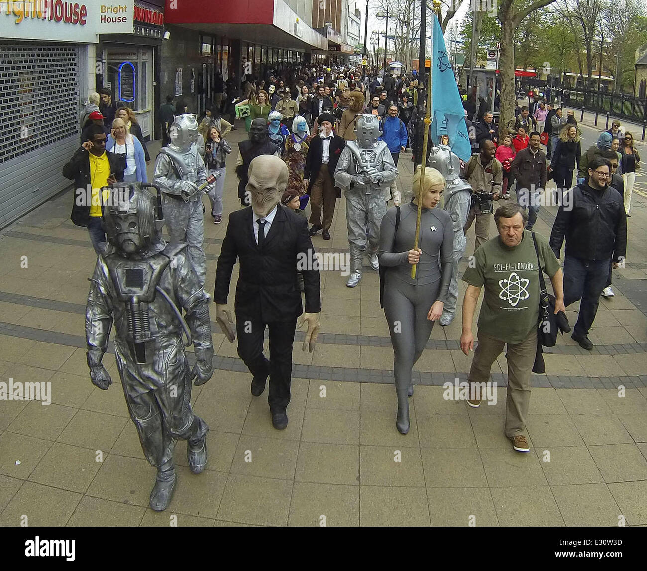 Annual Sci Fi London Parade to mark the start of Sci Fi London film ...