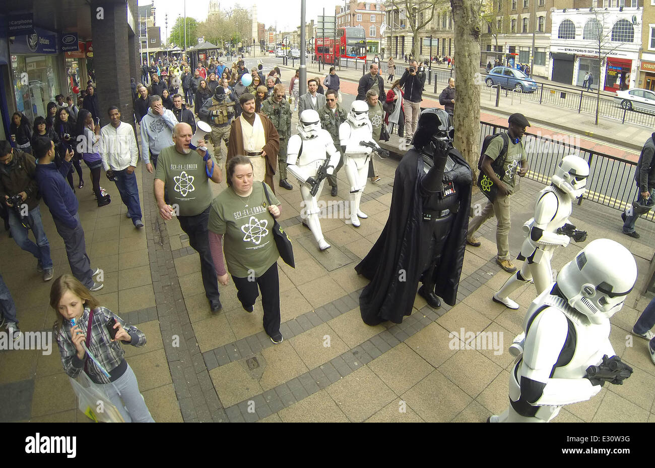 Annual Sci Fi London Parade to mark the start of Sci Fi London film ...