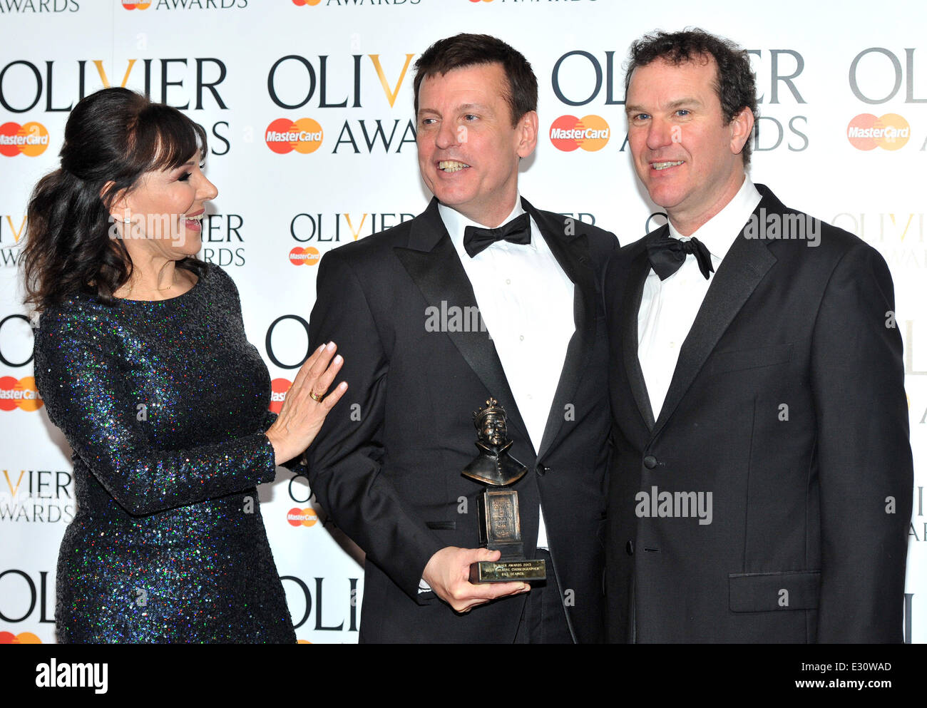 The Olivier Awards held at the Royal Opera House - Pressroom Featuring ...
