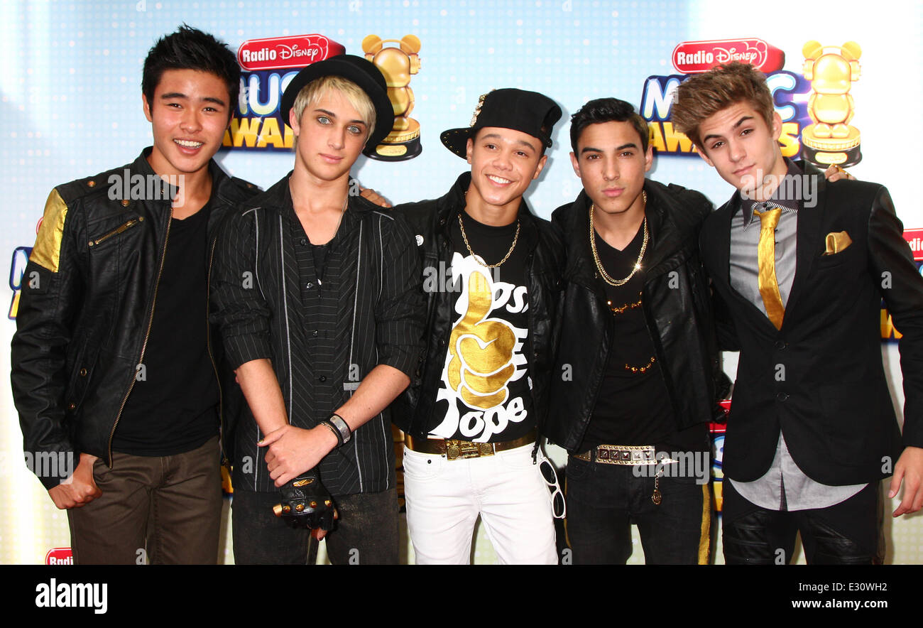 Radio Disney Music Awards 2013 at the Nokia Theater Featuring: IM5 ...