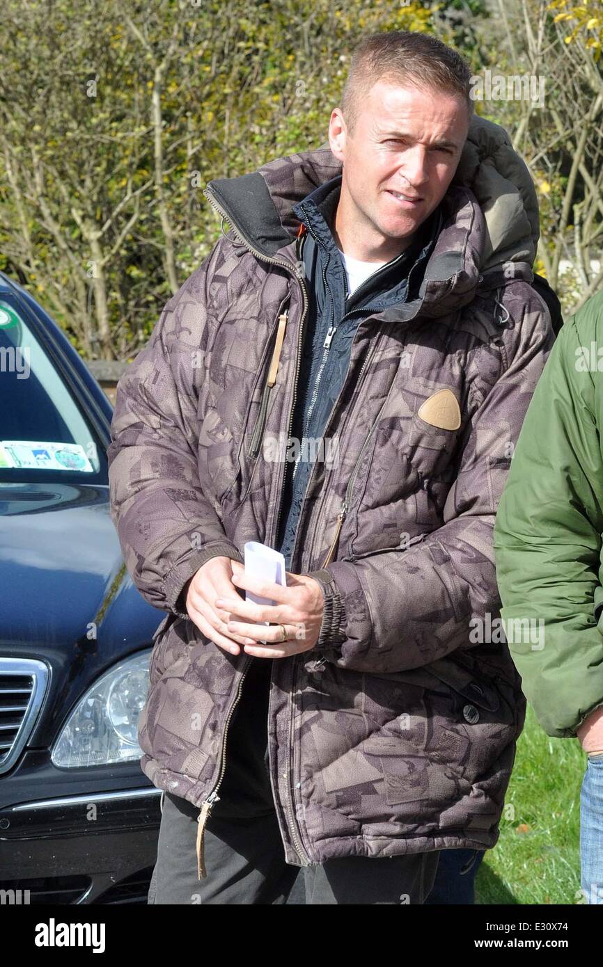 Actors filming scenes for the TV show 'Love/Hate' Featuring: Jason ...