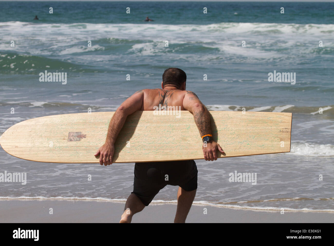 A small newspaper article at the time recorded that surfer George ...