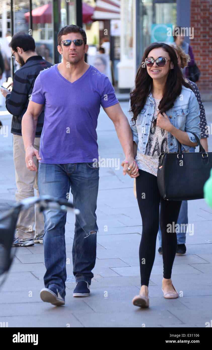 Alex reid and nikki manashe hi-res stock photography and images - Alamy