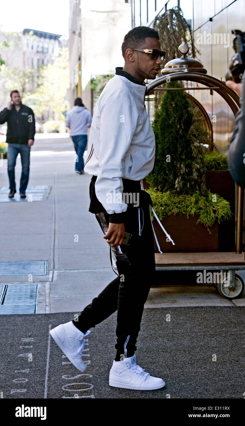 Hip Hop Artist Fabolous arrives at his Manhattan hotel Featuring ...