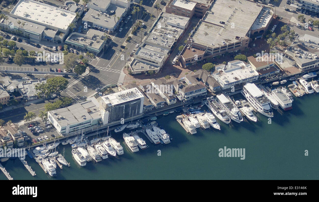 An aerial view of the Morningside Rehab facility in Newport Beach ...