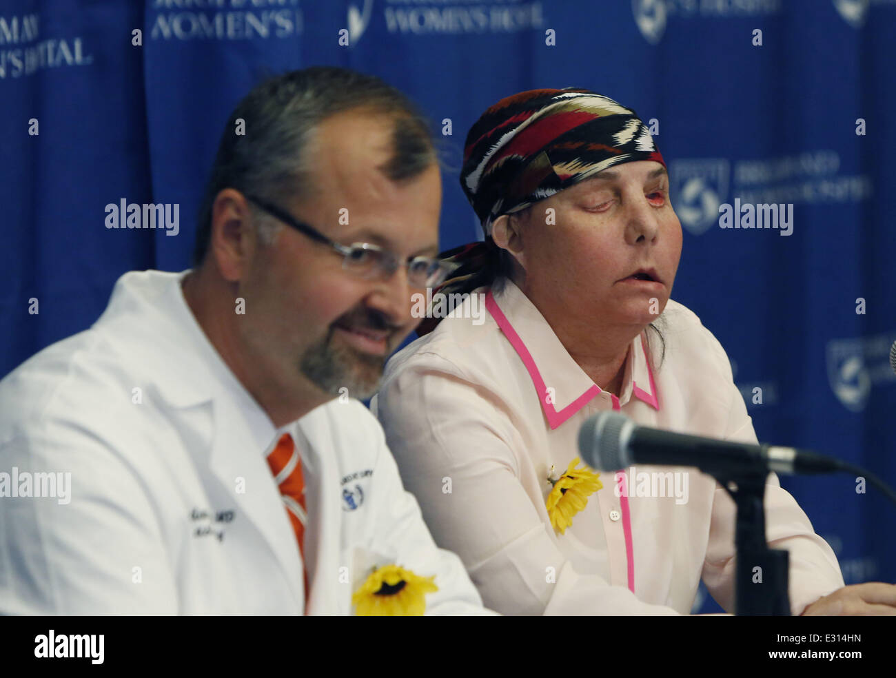 Carmen Blandin Tarleton of Thetford, Vt., right, and Dr. Bohdan Pomahac ...