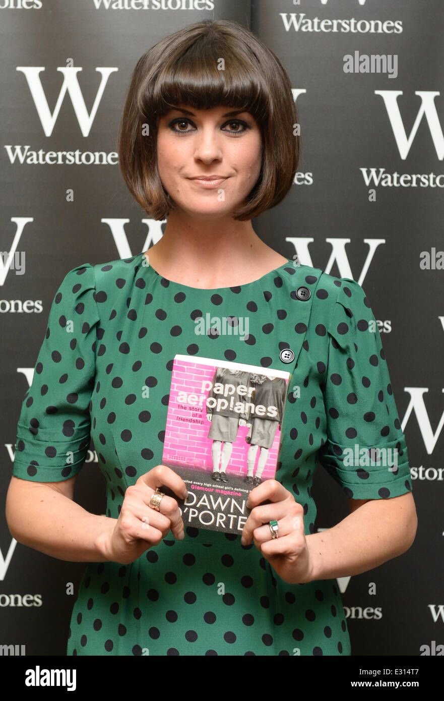 Dawn O'Porter attends a photo call for her book 'Paper Aeroplanes' at ...
