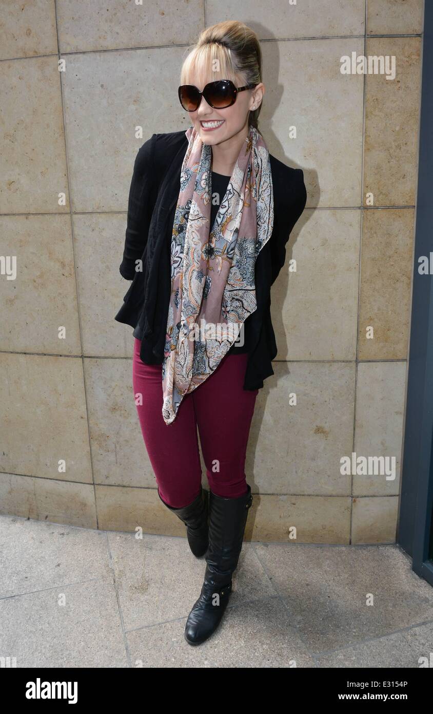 Celebrities at Today FM studios Featuring: Leanne Moore Where: Dublin ...