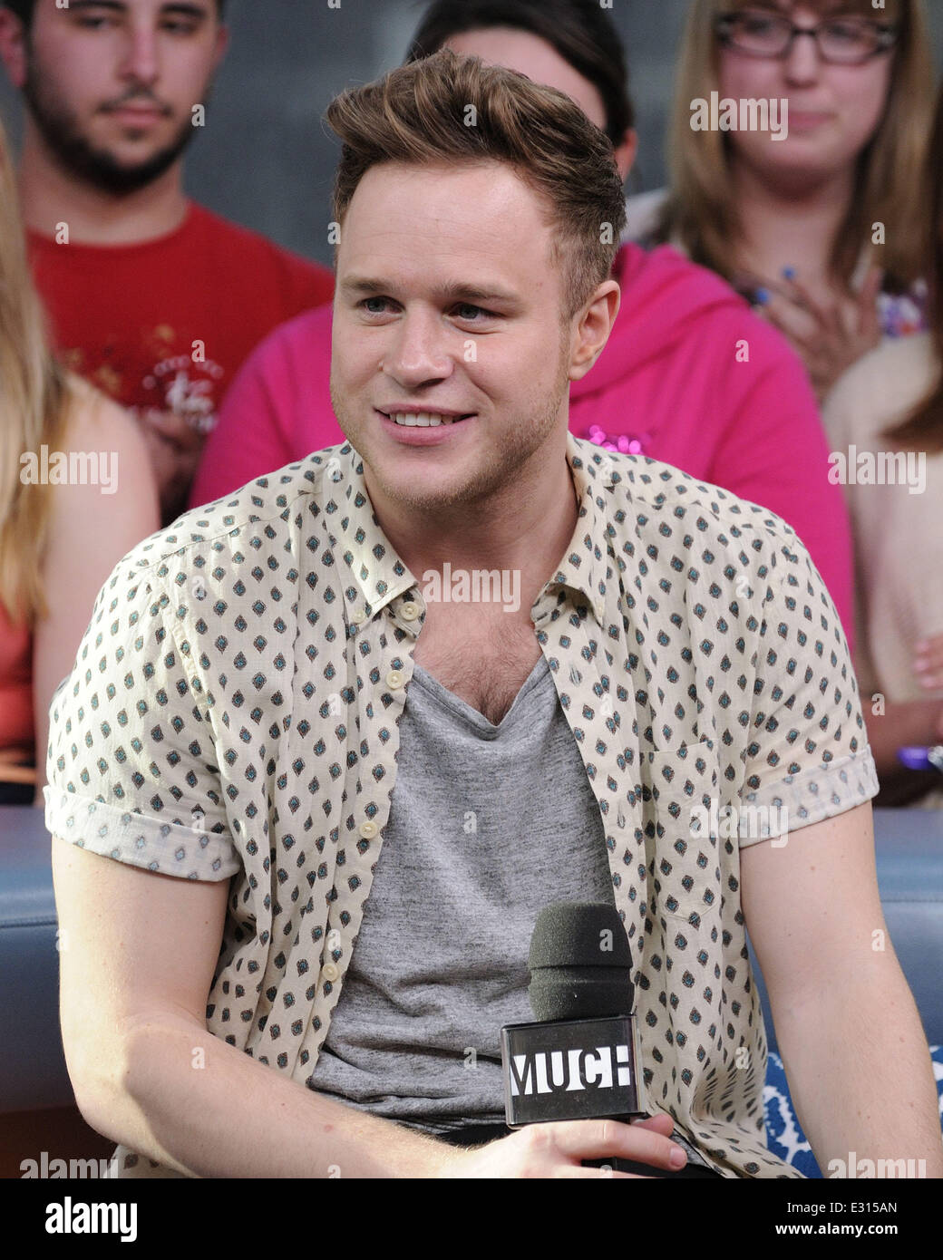 Olly Murs appears on Much Music's 'New.Music.Live' television show ...