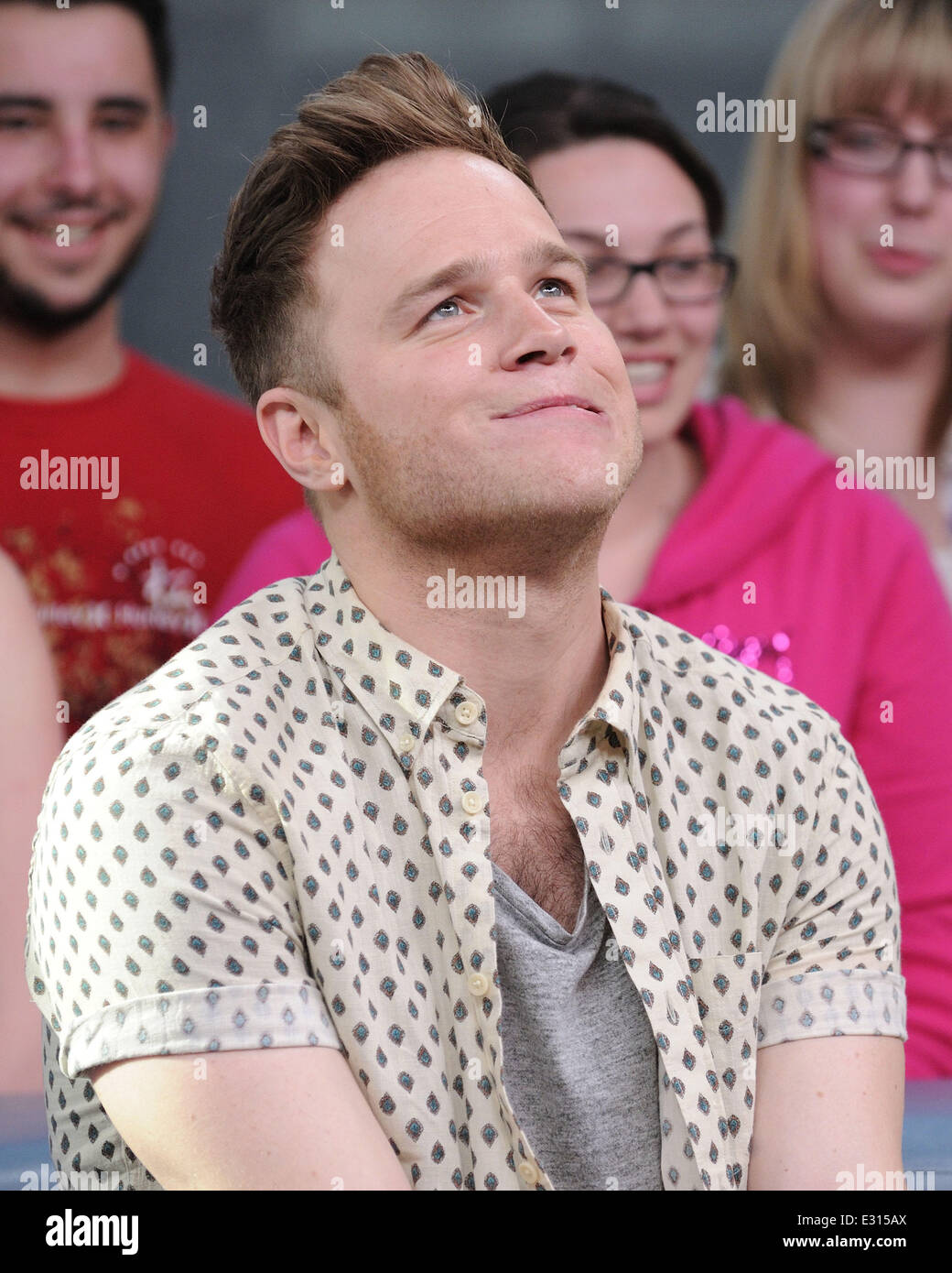 Olly Murs appears on Much Music's 'New.Music.Live' television show ...