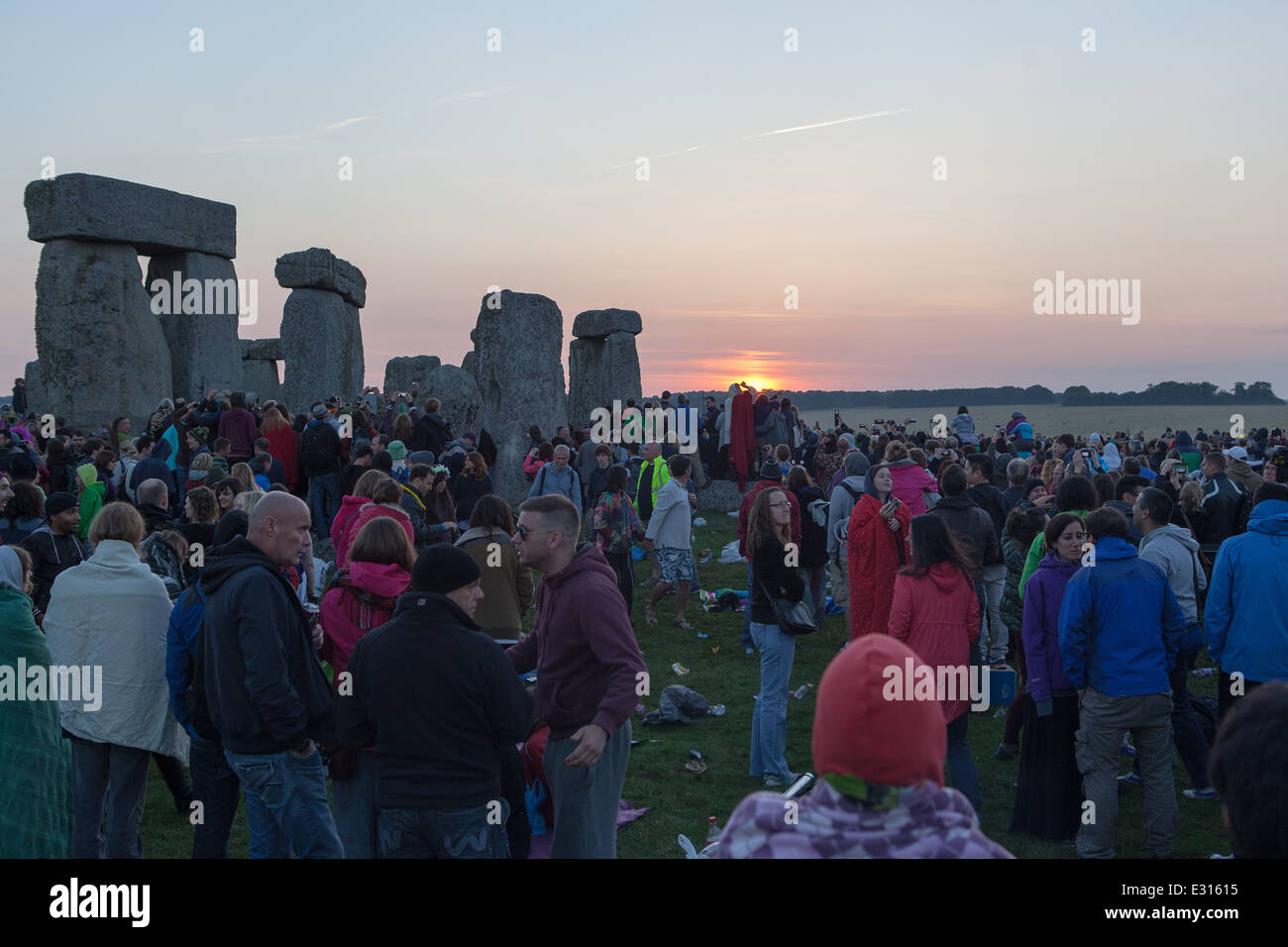 The temple of the summer solstice hi-res stock photography and images ...