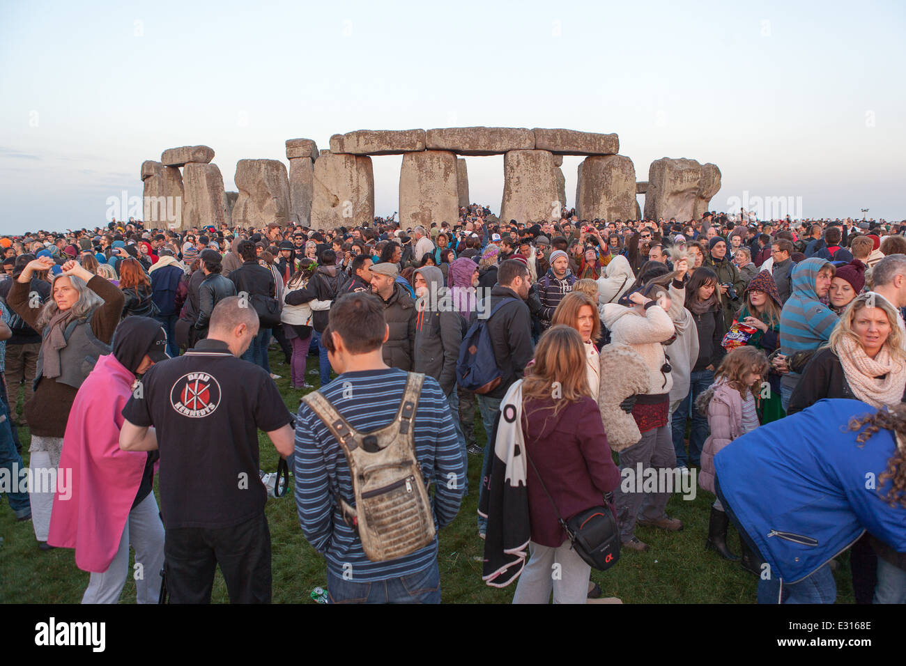 Summer solstice, at Stonehenge, Wiltshire, England Stock Photo - Alamy