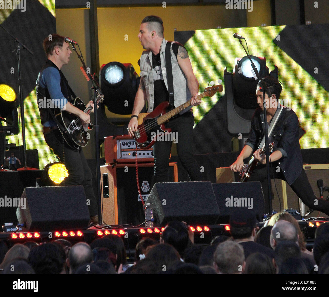 The Airborne Toxic Event performs live at Jimmy Kimmel Live in ...
