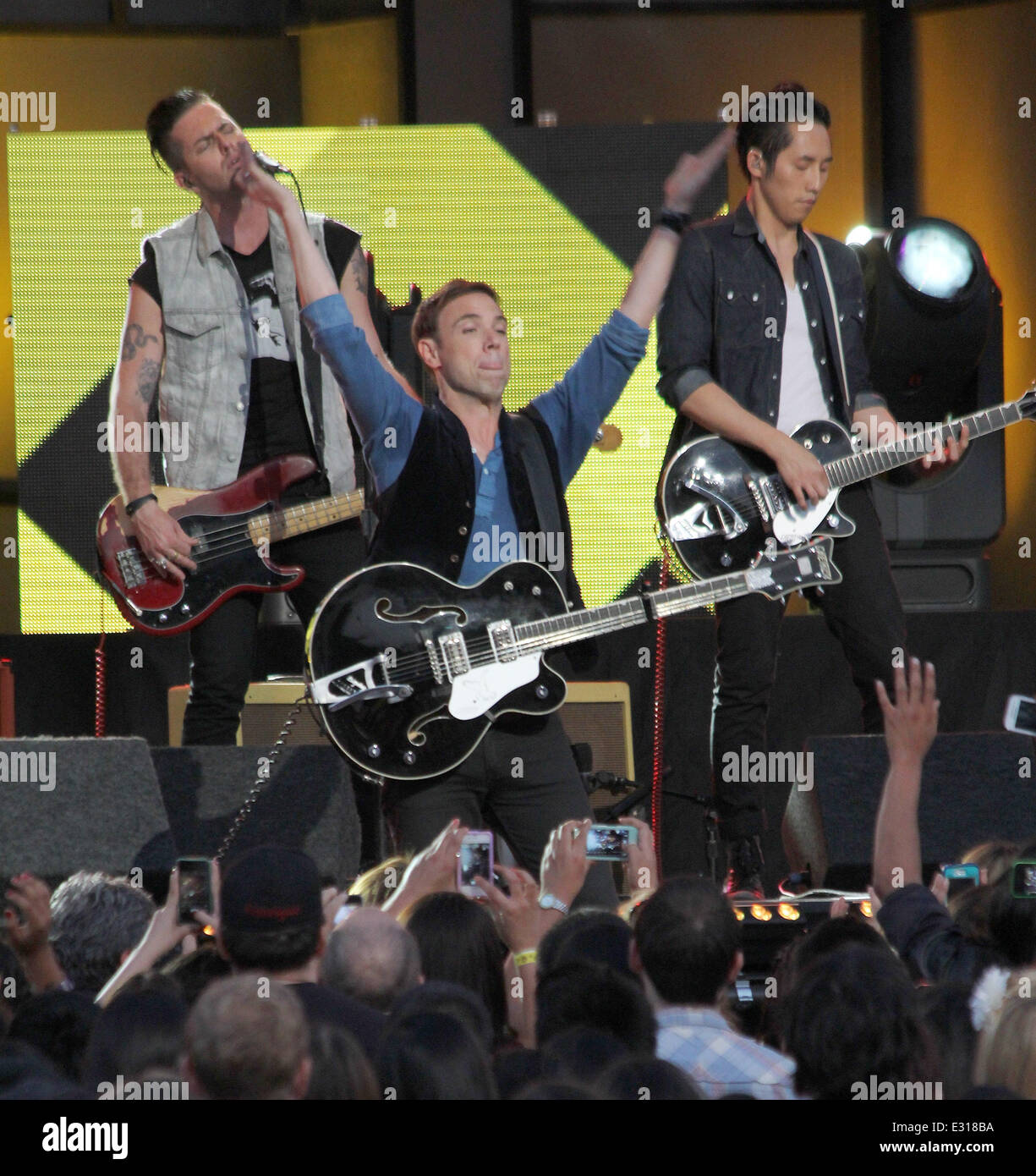 The Airborne Toxic Event performs live at Jimmy Kimmel Live in ...