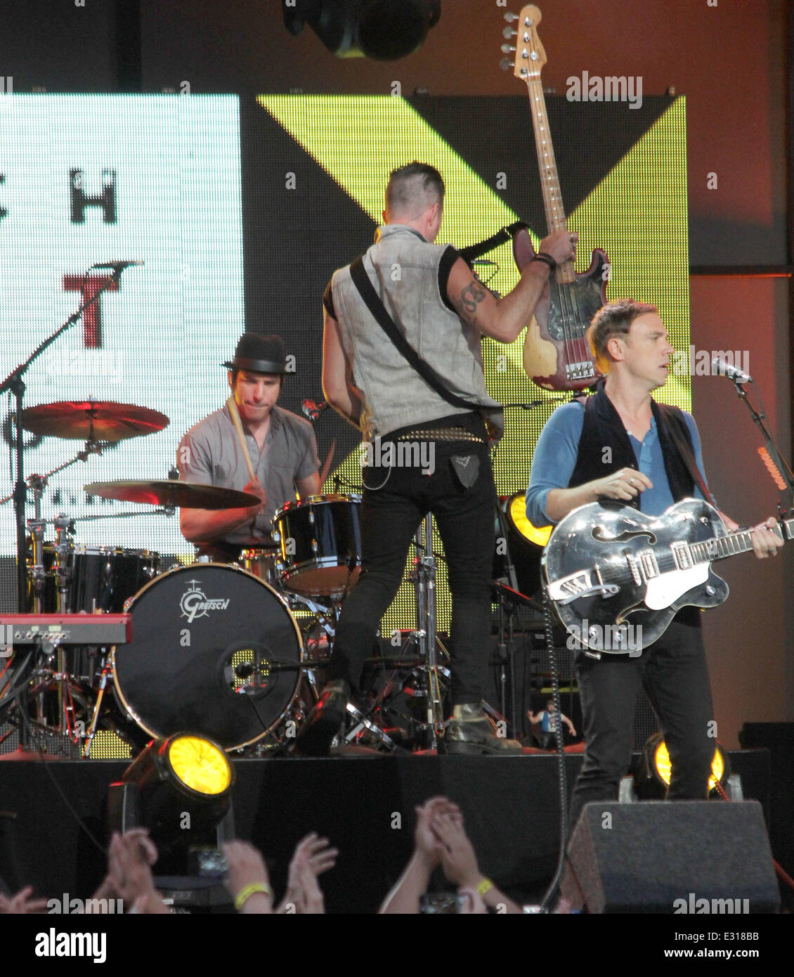 The Airborne Toxic Event performs live at Jimmy Kimmel Live in ...