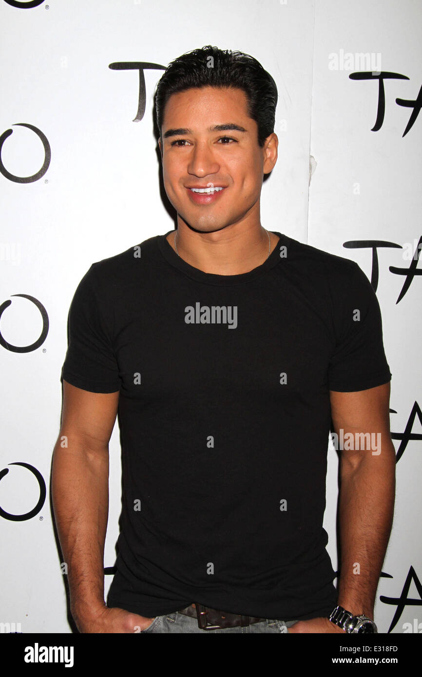 Mario Lopez hosts a pre-fight party at TAO Nightclub Featuring: Mario ...