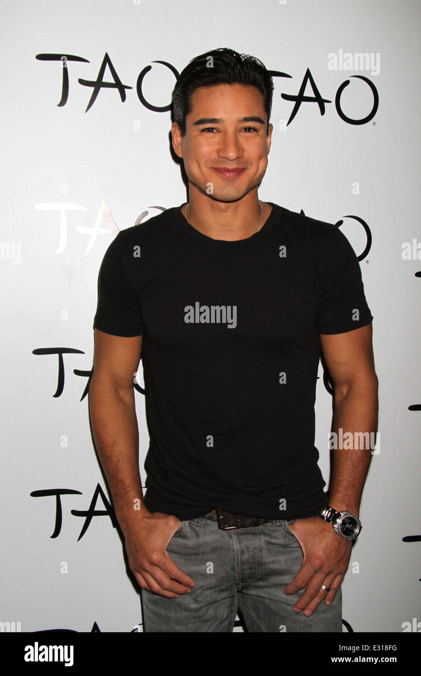 Mario Lopez hosts a pre-fight party at TAO Nightclub Featuring: Mario ...