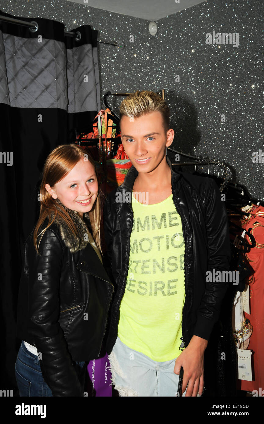 Harry Derbridge (TOWIE) cast member pictured inside Harry's Boutique in ...