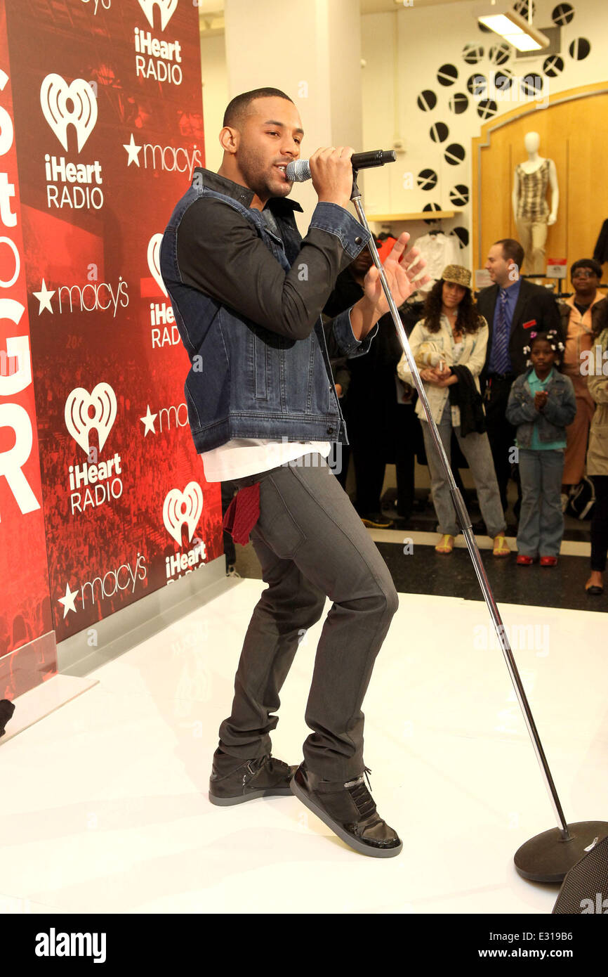 Macy's welcomes I Heart Radio rising star finalist Alex Jacke to ...